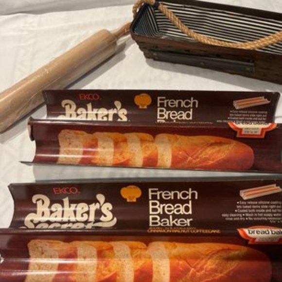 EKCO | Kitchen | New Ekco French Bread Baguette Pan French Bread Molds ...
